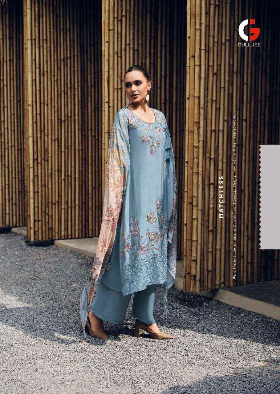 DEEPSY SUITS GULL JEE SADAF DRSS MATERIAL- SURAT WHOLESALER