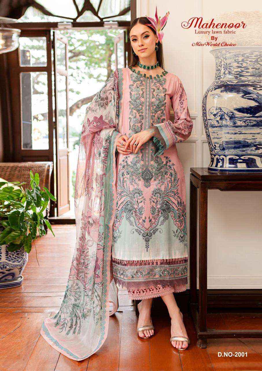 MISS WORLD CHOICE MAHENOOR VOL 2 LADIES SUIT LETEST CATALOG