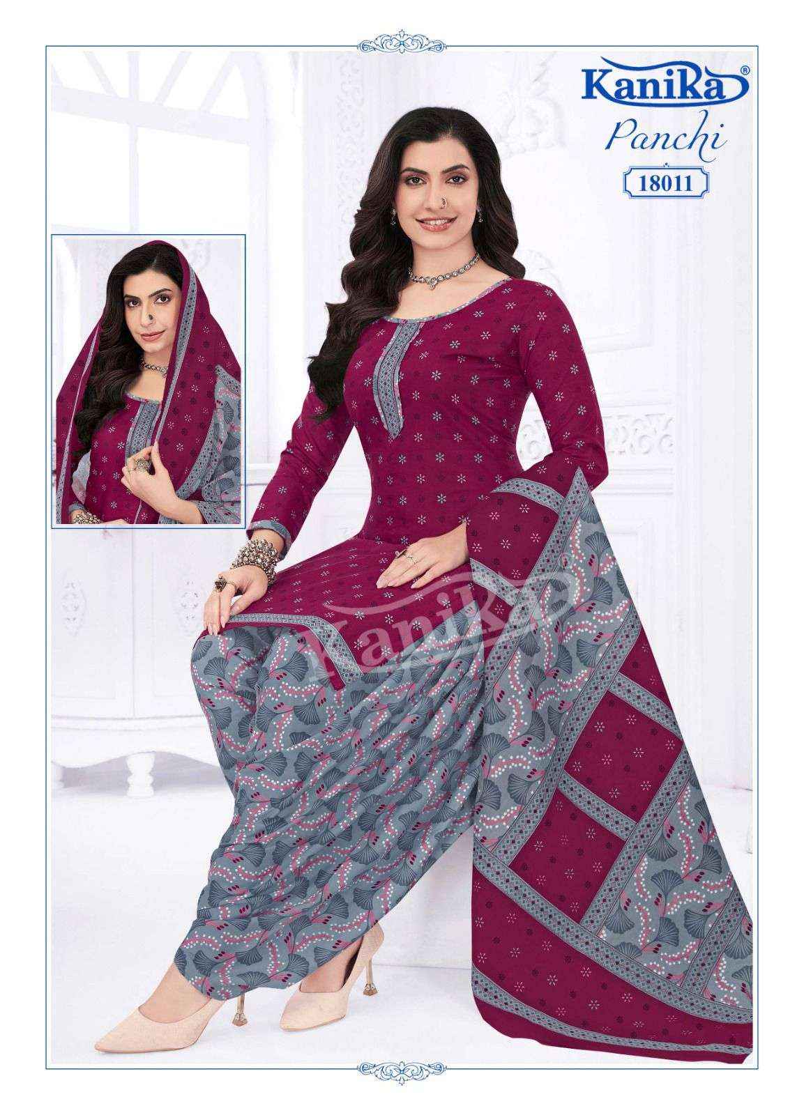 KANIKA PANCHI VOL 18 COTTON PATIYALA SALWAR SUIT
