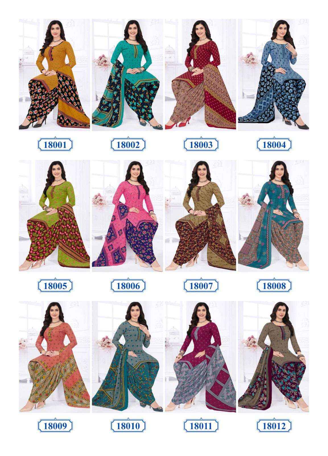 KANIKA PANCHI VOL 18 COTTON PATIYALA SALWAR SUIT