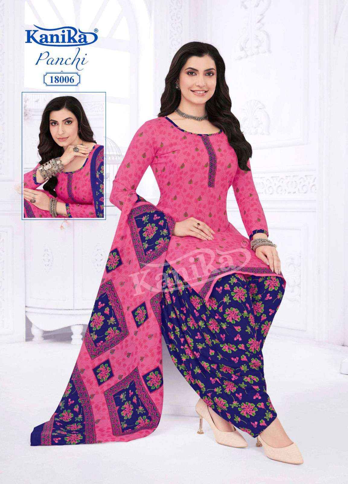 KANIKA PANCHI VOL 18 COTTON PATIYALA SALWAR SUIT