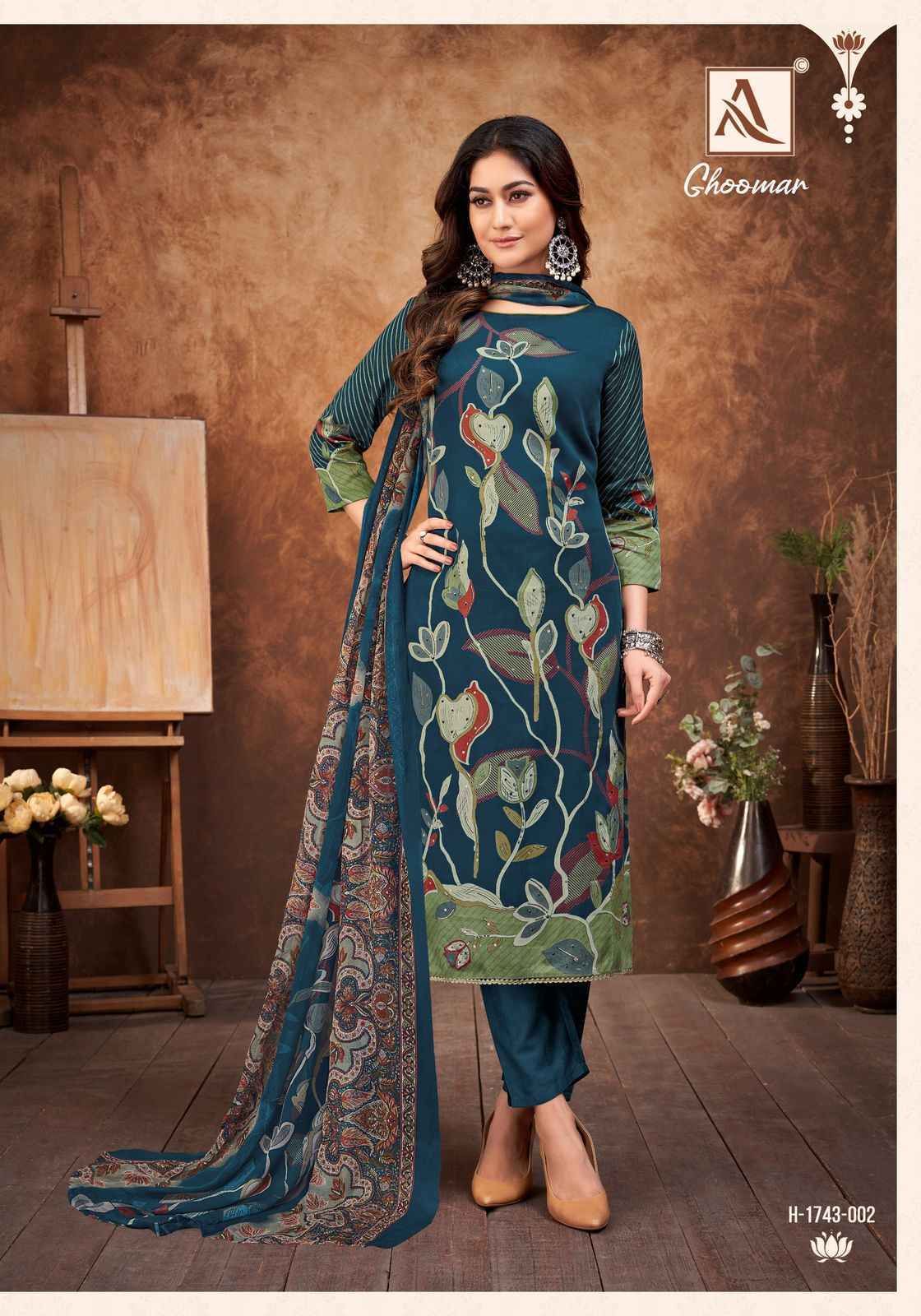 Alok Suits Ghoomer Zam Salwar Kameez New Catalog