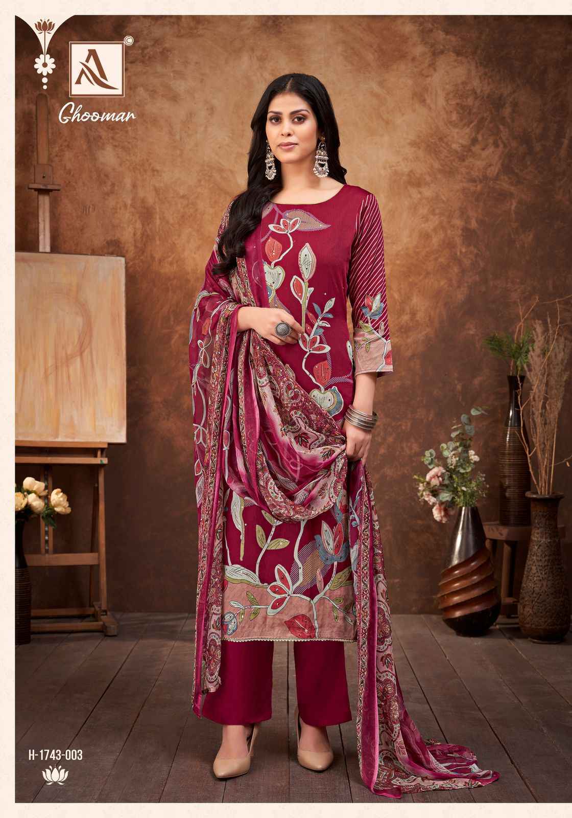 Alok Suits Ghoomer Zam Salwar Kameez New Catalog