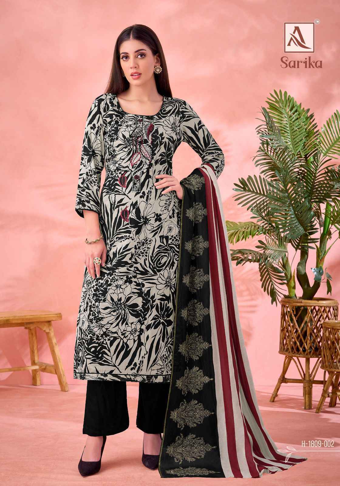 Alok Black Stone Edition-3 Zam Dress Material (4 pcs Catalogue)
