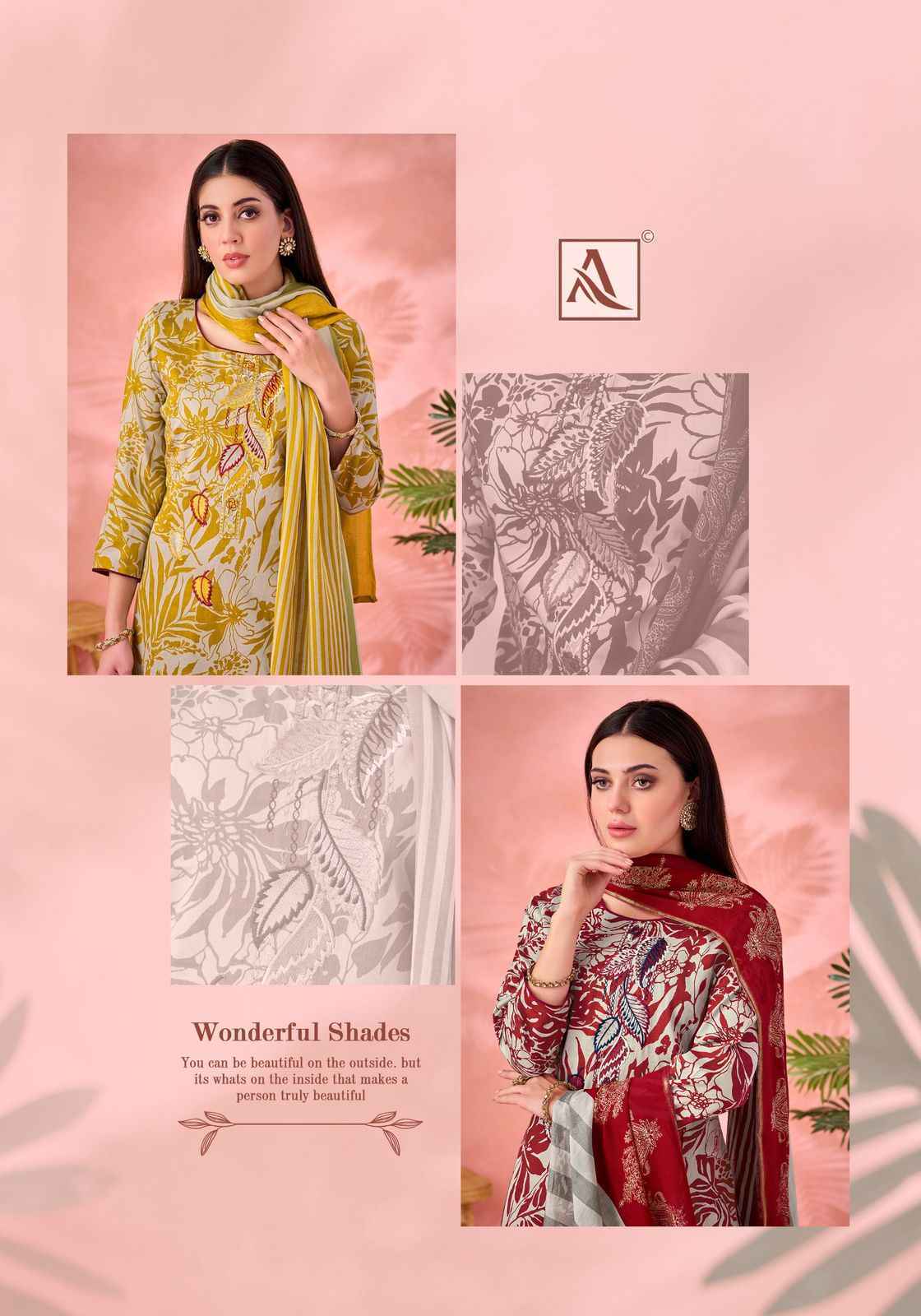Alok Black Stone Edition-3 Zam Dress Material (4 pcs Catalogue)