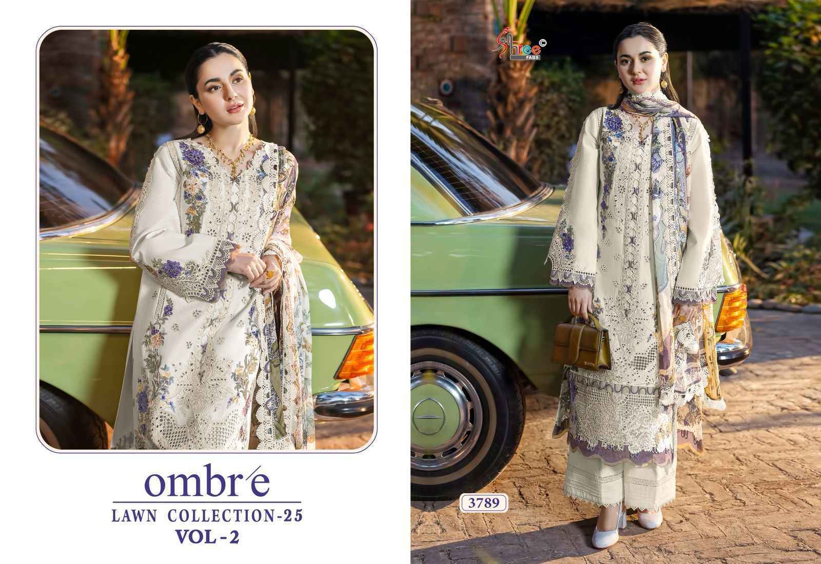 Shree Fabs Ombre 25 Vol-2 Cotton Dress Material (3 pcs Catalogue)