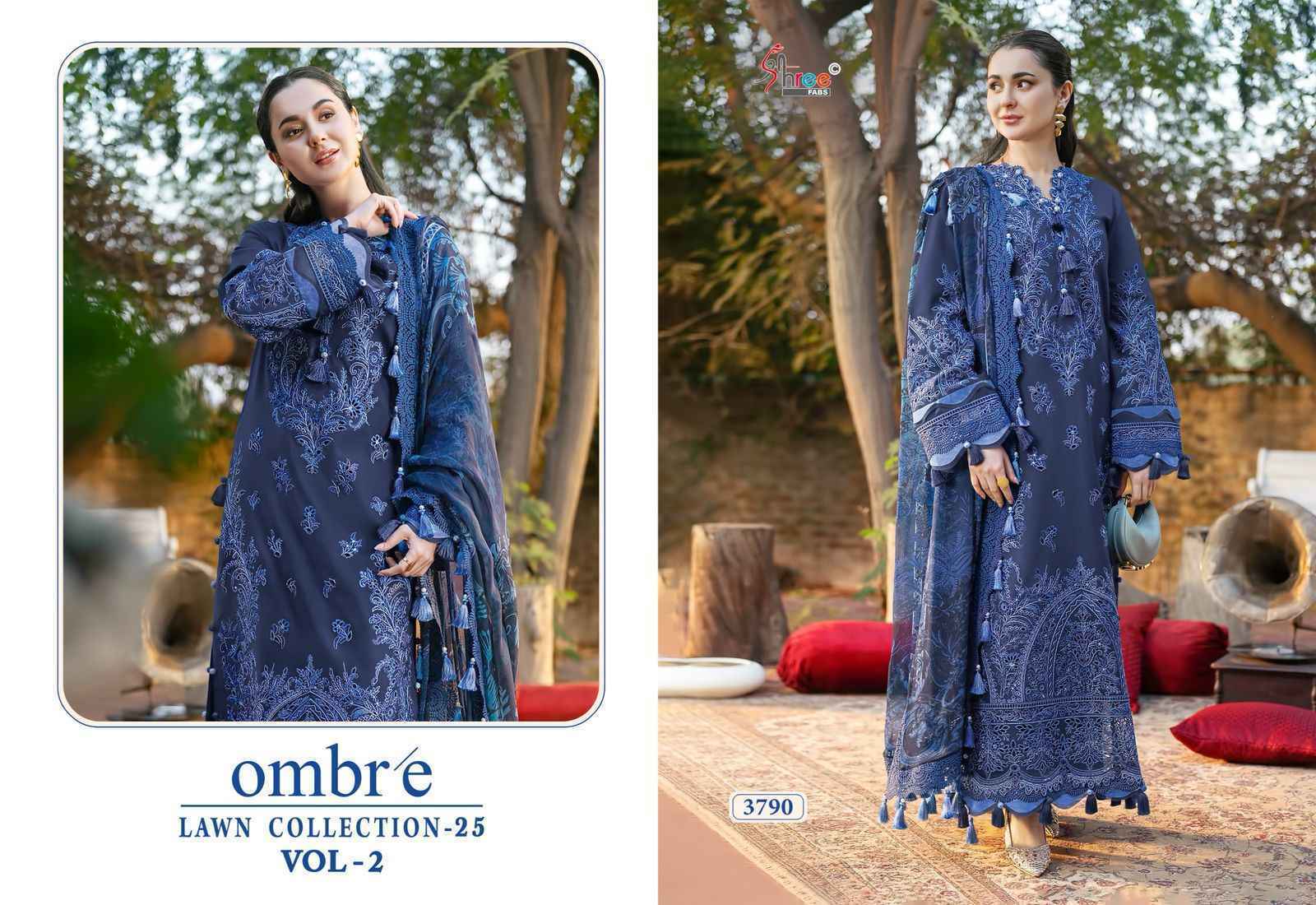 Shree Fabs Ombre 25 Vol-2 Cotton Dress Material (3 pcs Catalogue)