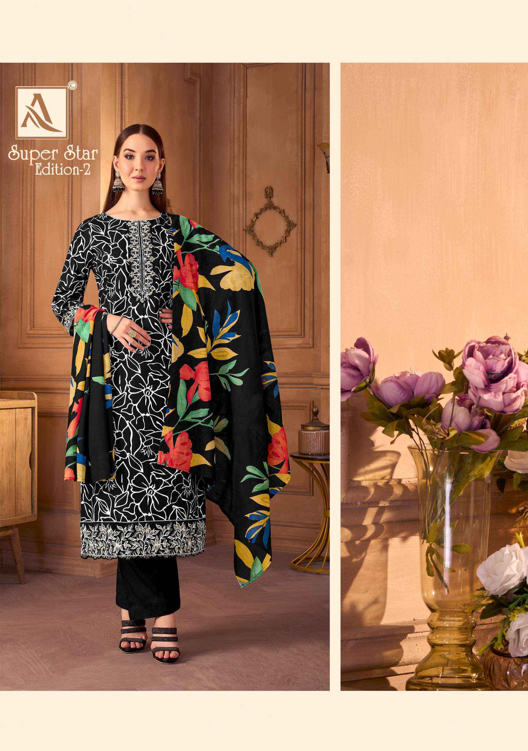 Alok Super Star Edition 2 Cambric Cotton Dress Material