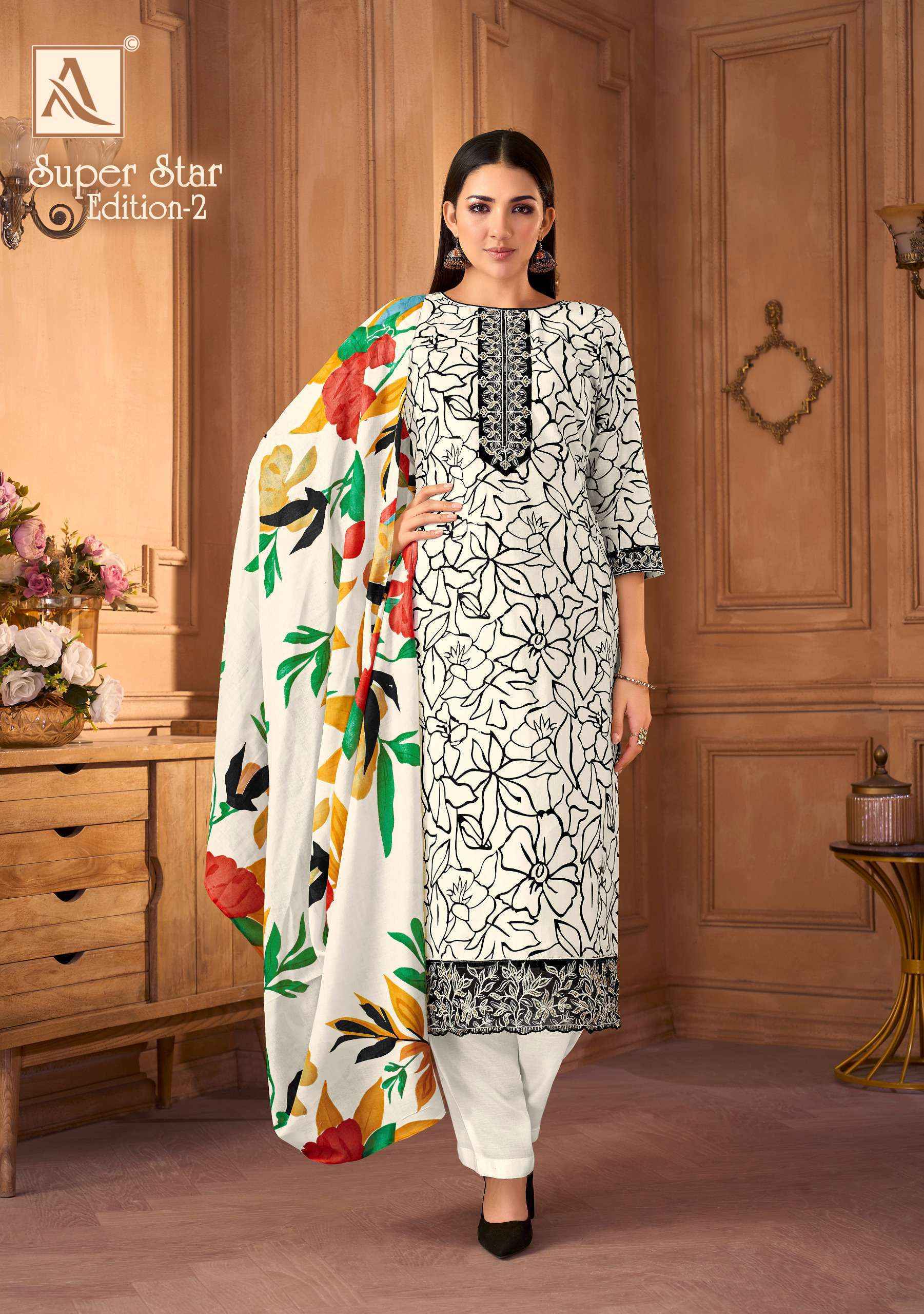 Alok Super Star Edition 2 Cambric Cotton Dress Material
