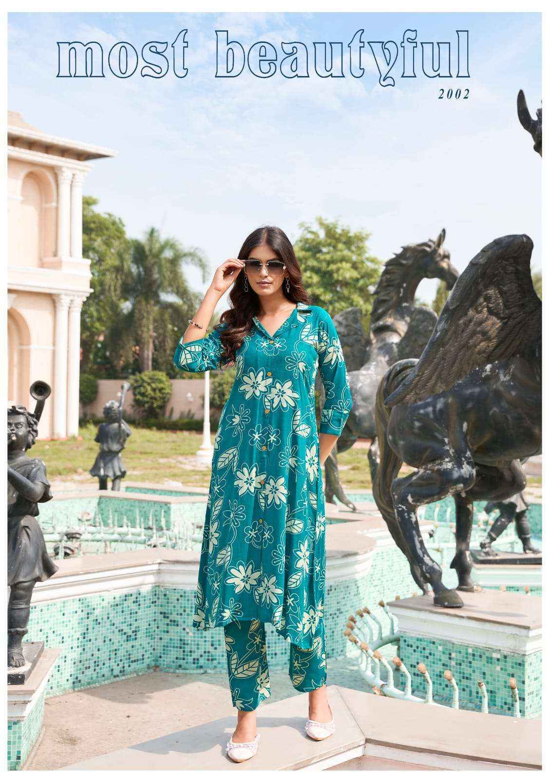 Tips & Tops Trendy Touch Vol 2 Rayon Co Ord Set 6 Pc Catalogue