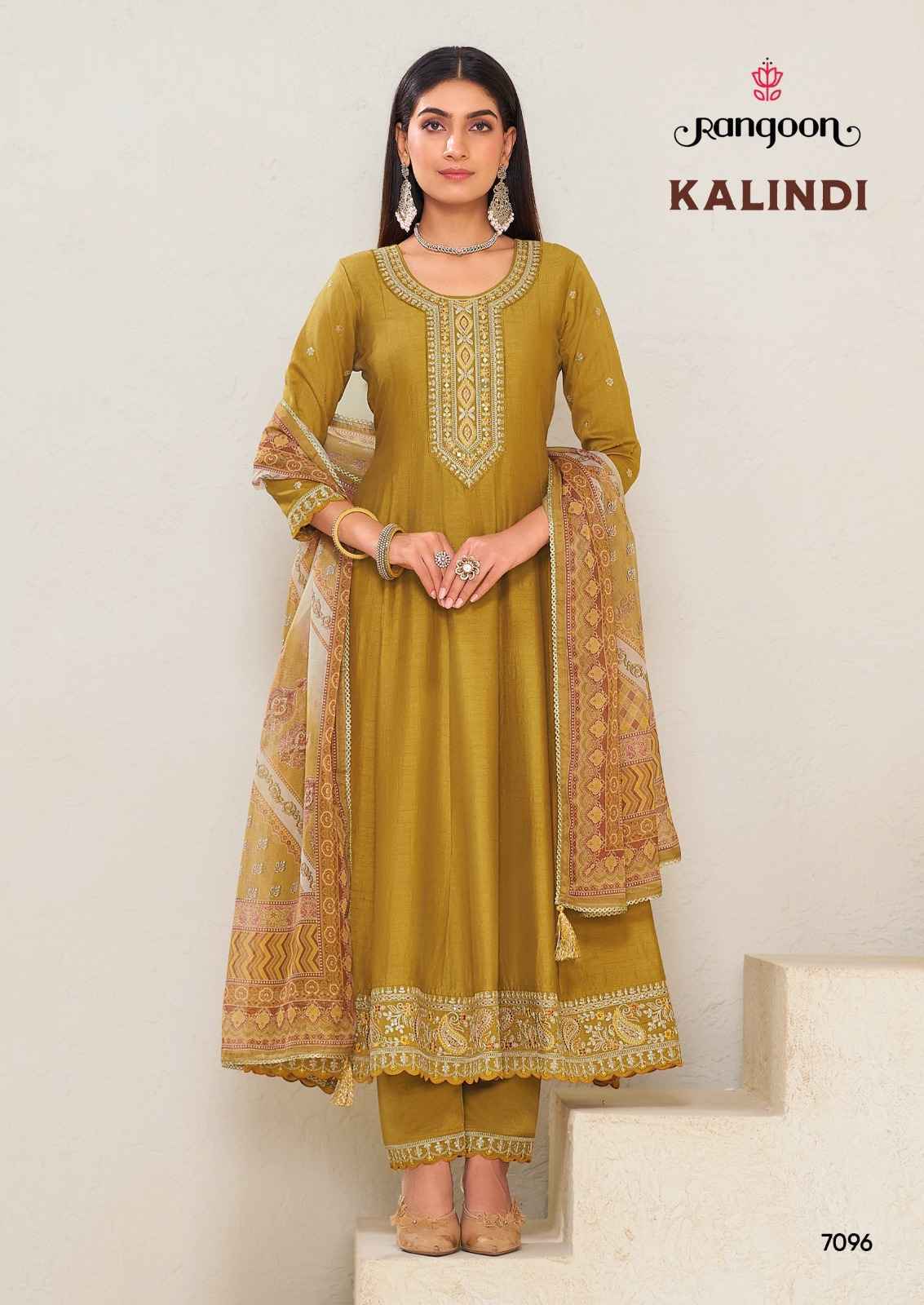 Rangoon Kalindi Silk Kurti Combo 6 pcs Catalogue