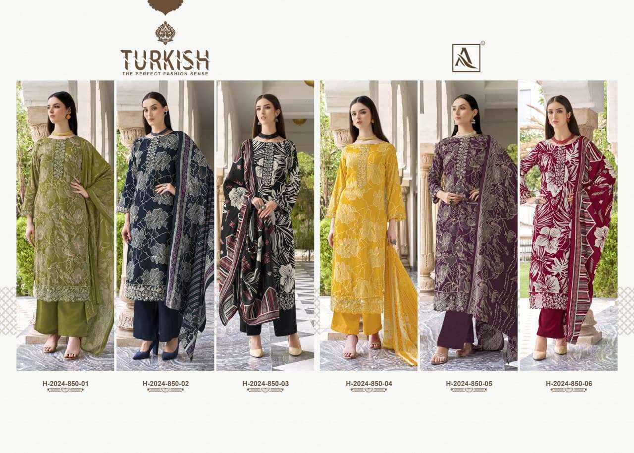 Alok Suit Turkish Fancy Rayon Salwar Suit Catalog Wholesalers