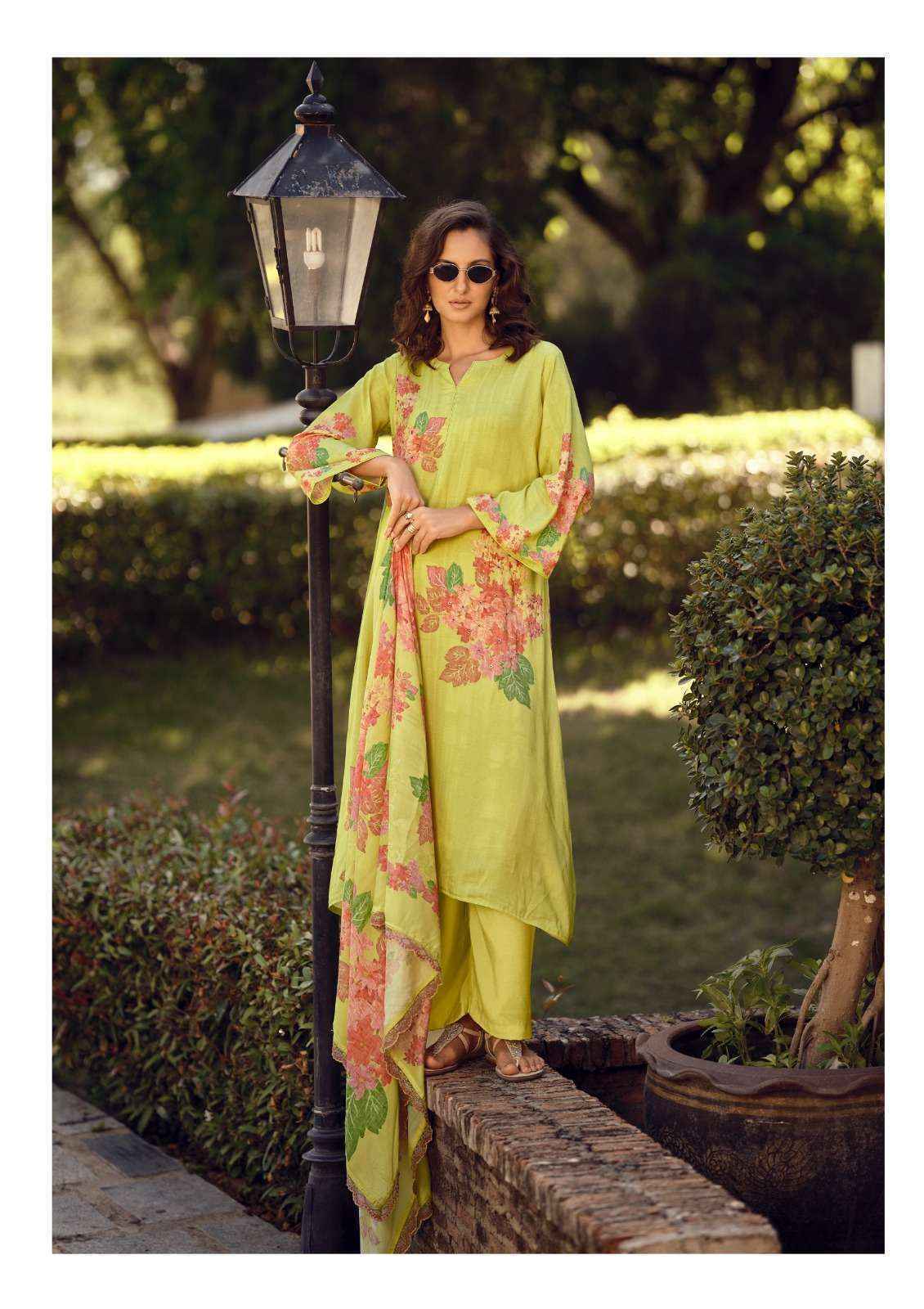 The Hermitage Shop Gazab Cotton Silk Pakistani Suit Surat Wholesaler