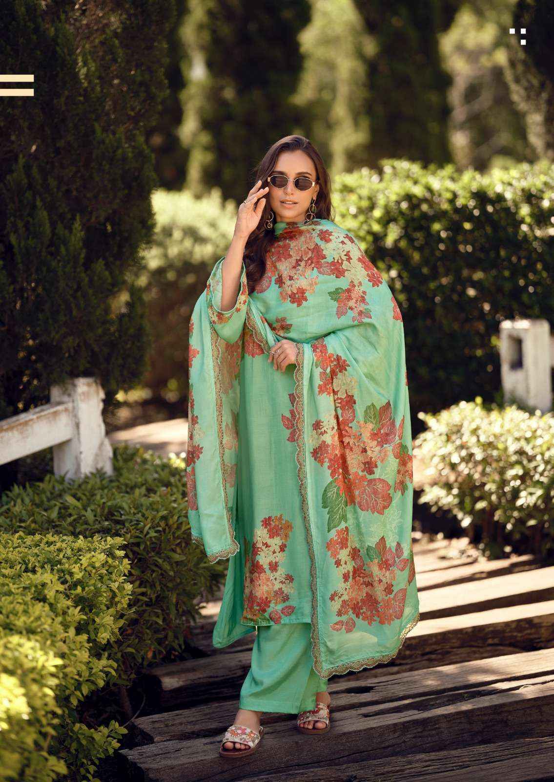 The Hermitage Shop Gazab Cotton Silk Pakistani Suit Surat Wholesaler