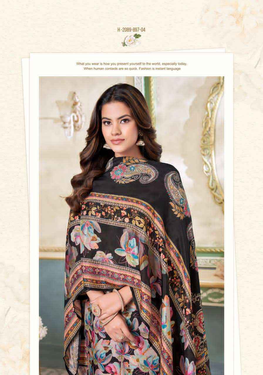 Alok Suit Raabia Edition 4 Digital Printed Fancy Muslin Dress Catalog ...
