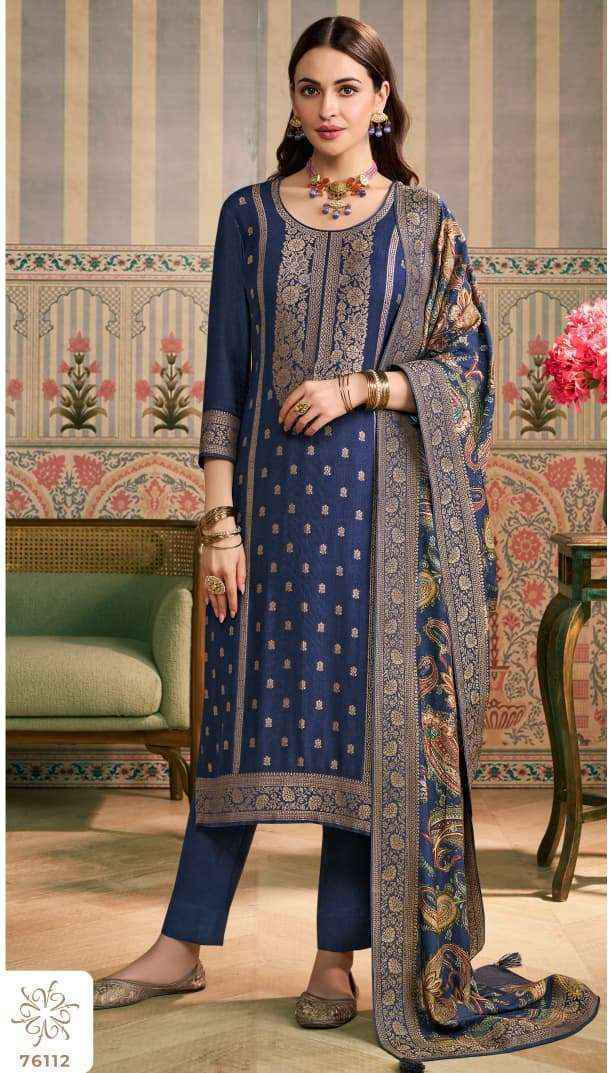Vinay Fashion Kervin Ananta Vol 2 Viscose Pashmina Dress Material 6 pcs ...