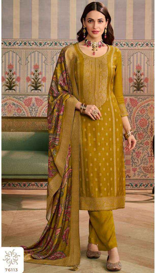 Vinay Fashion Kervin Ananta Vol 2 Viscose Pashmina Dress Material 6 pcs ...
