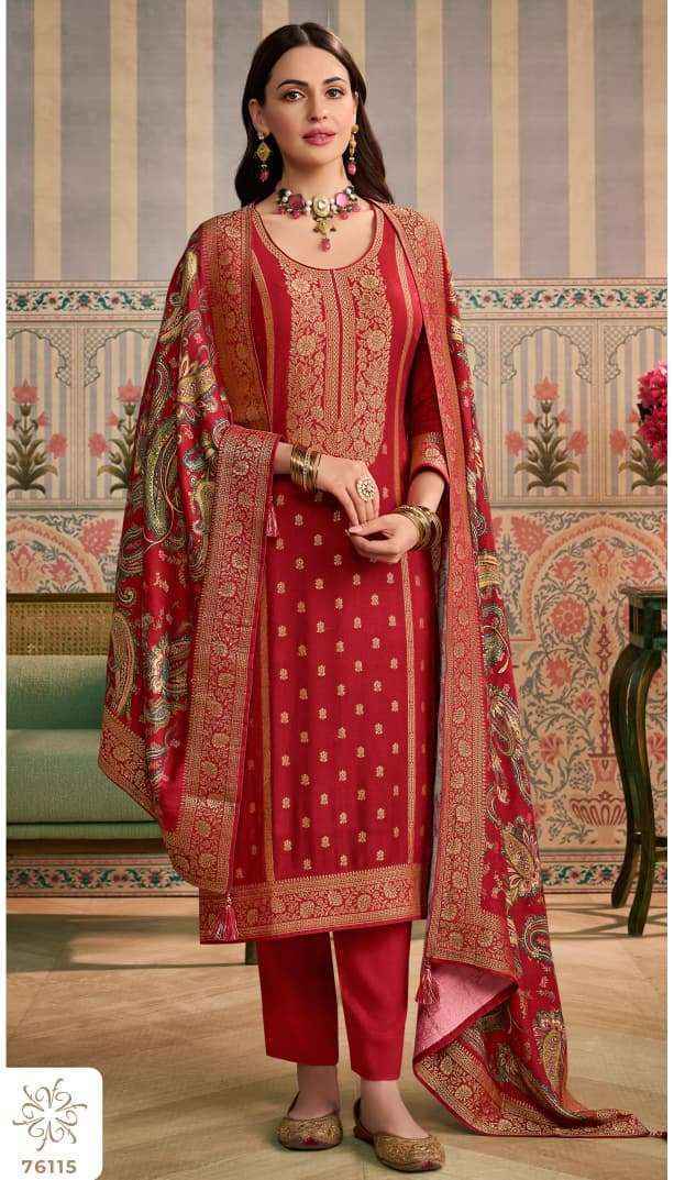Vinay Fashion Kervin Ananta Vol 2 Viscose Pashmina Dress Material 6 pcs ...
