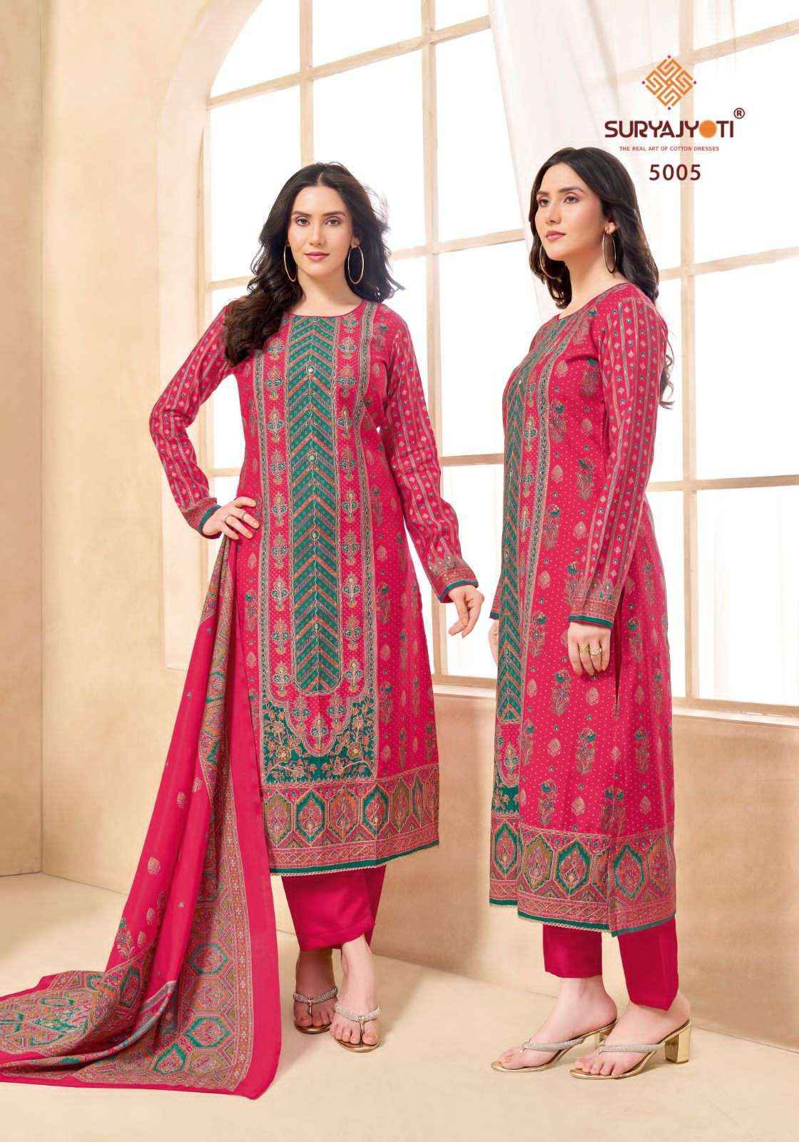Suryajyoti Payal Advance Vol 5 Pure Modal Latest Designs Suit Catalog ...