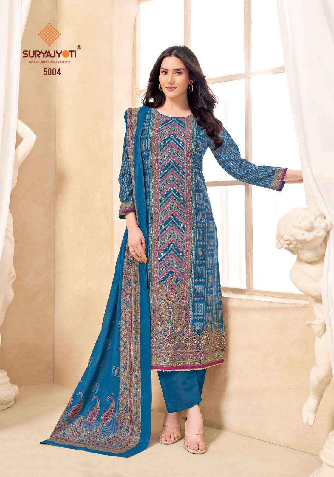 Suryajyoti Payal Advance Vol 5 Pure Modal Latest Designs Suit Catalog ...