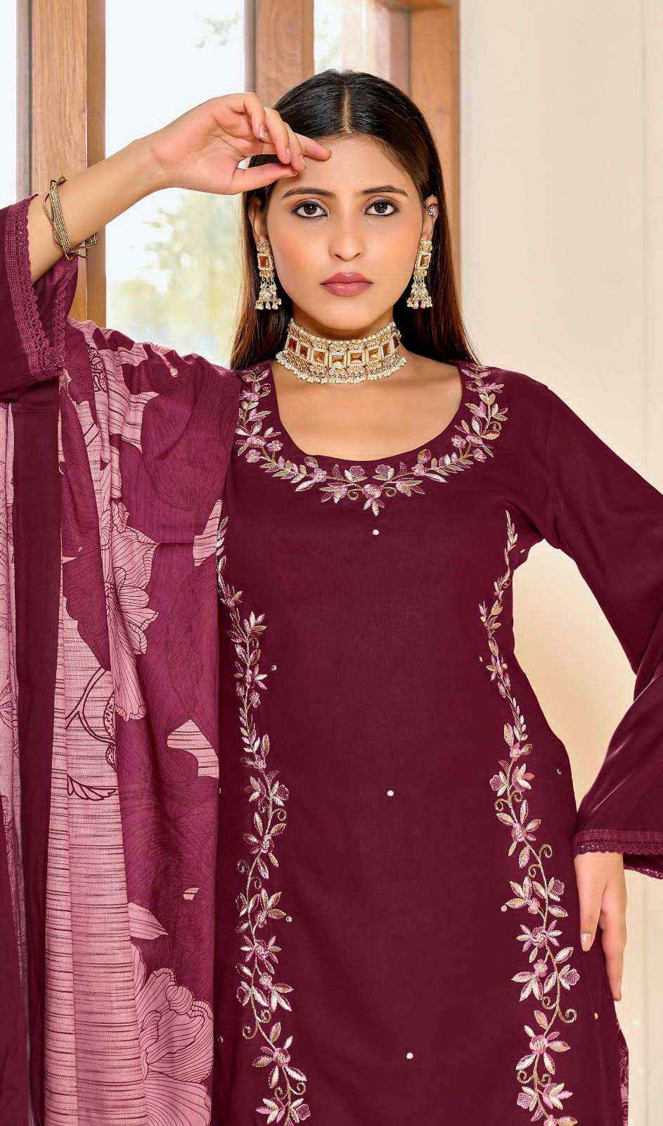 Jt Marigold Vol 4 Fancy Rayon Dress Material Surat Wholesale Supplier