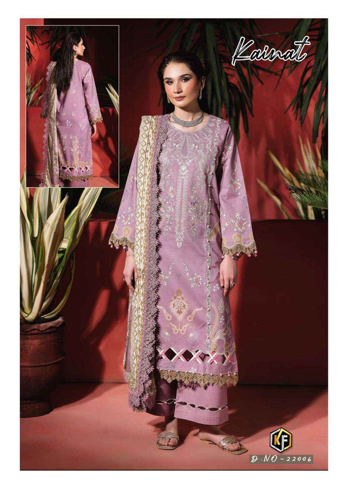Keval Fab Kainat Vol 22 Cotton Dress Material 6 pcs Catalogue