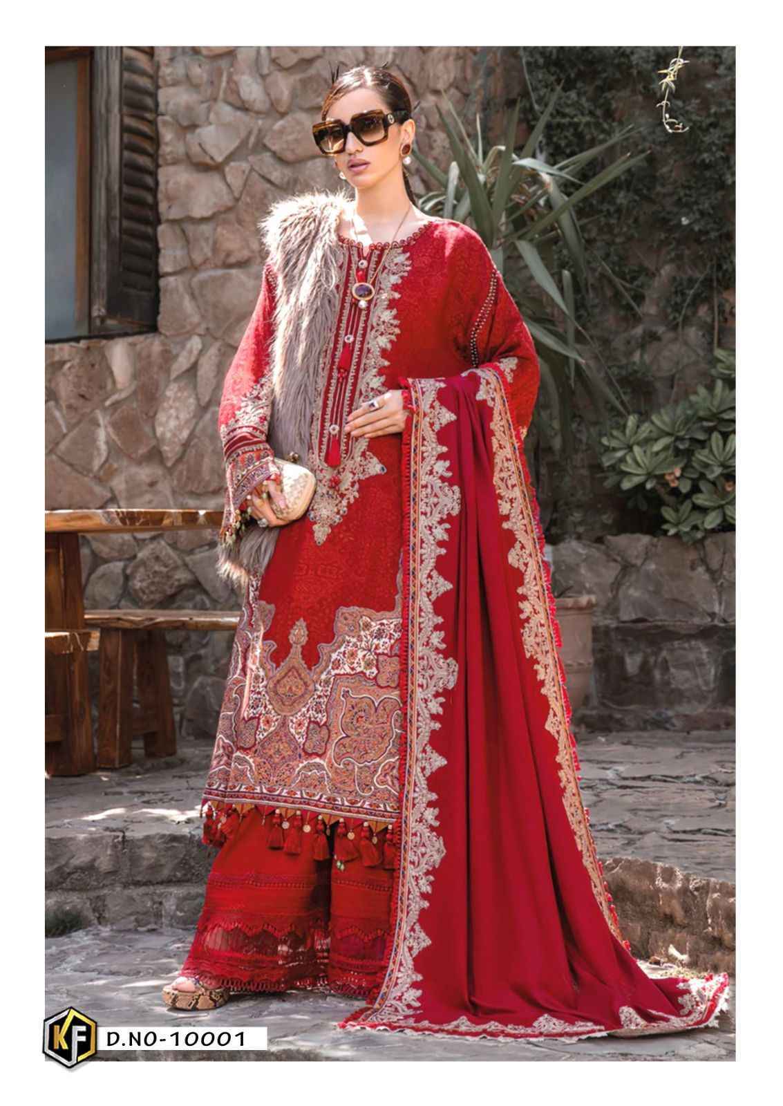 Keval Fab Soha Nazir Luxury Vol 10 Cotton Dress Material 6 pcs Catalogue