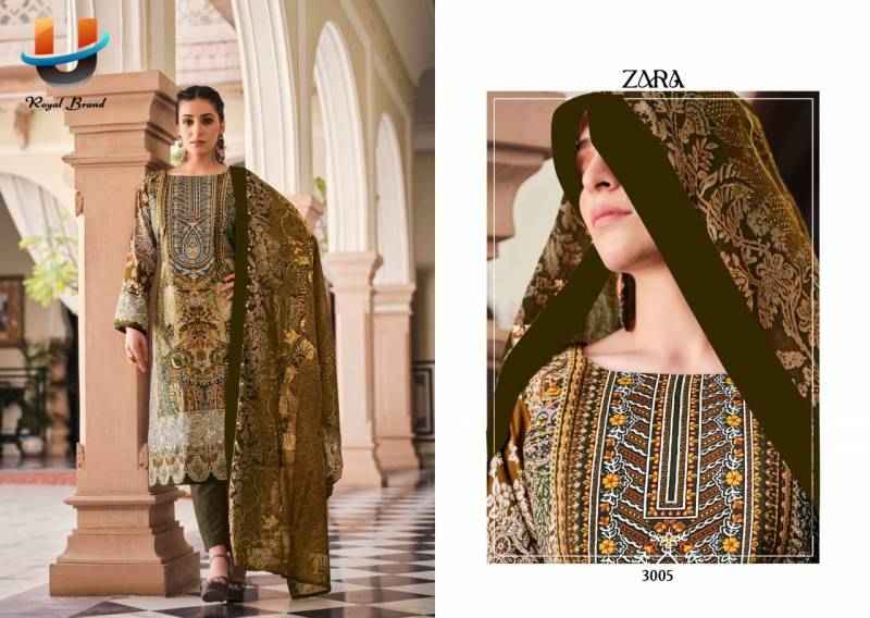 Royal Zara Vol 3 Cotton Dress Material Wholesale Market Price