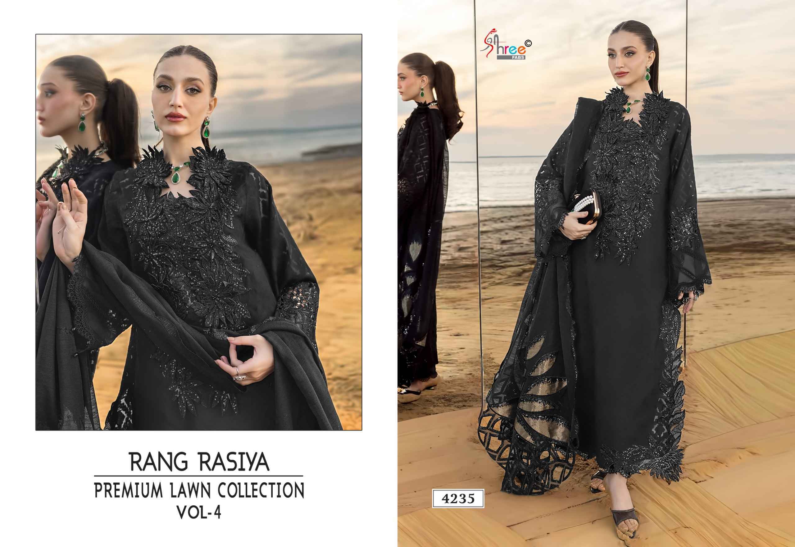 Shree Fabs Rang Rasiya Vol 4 Cotton Dress Material 6 pcs Catalogue