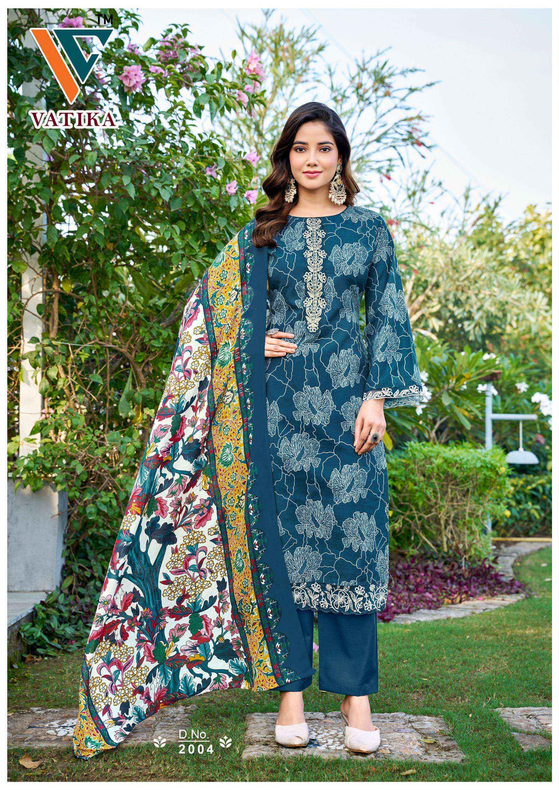 Vandana‎ Creation Vatika Vol 2 Cotton Dress Material 8 pcs Catalogue