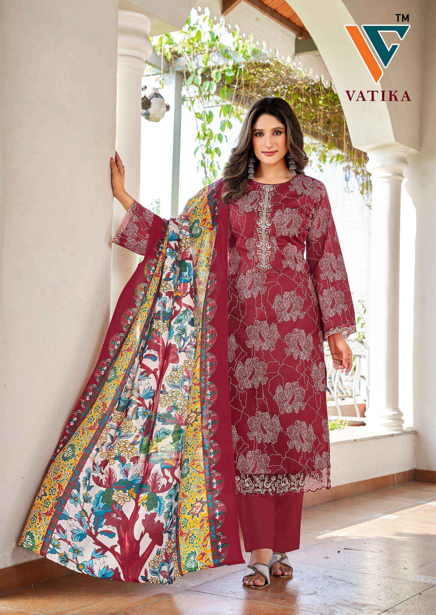 Vandana‎ Creation Vatika Vol 2 Cotton Dress Material 8 pcs Catalogue
