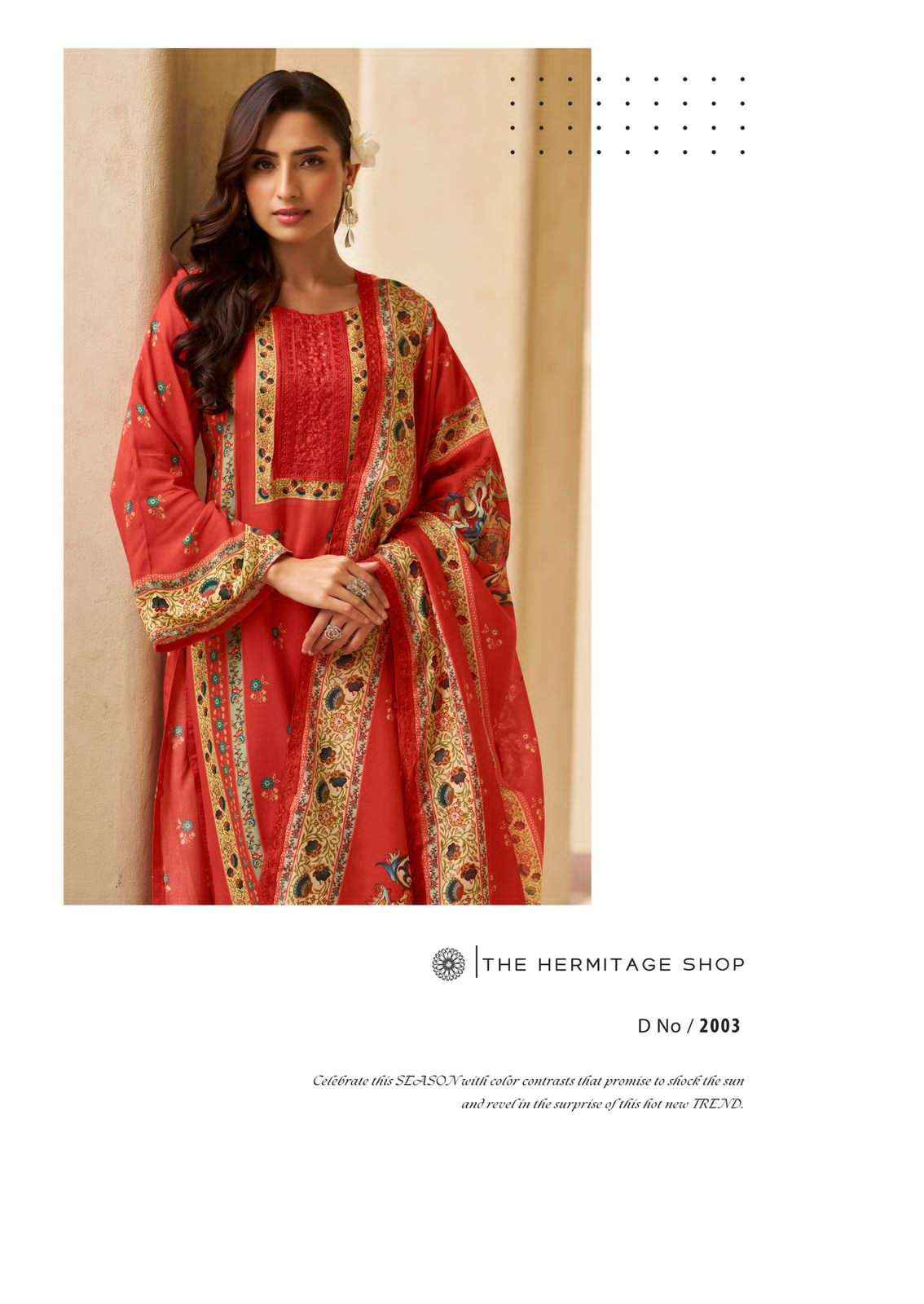 The Hermitage Shop Bagh Vol 5 Designer Prints Pure Cotton Suit Catalog ...